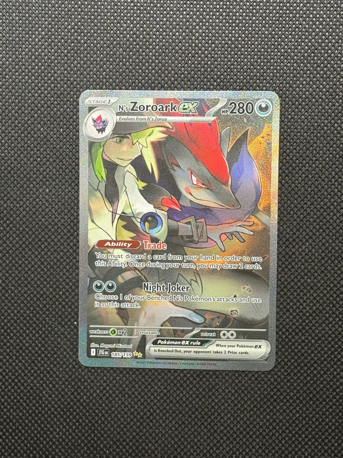 N's Zoroark EX SIR (185/159) – Shop Cards USA