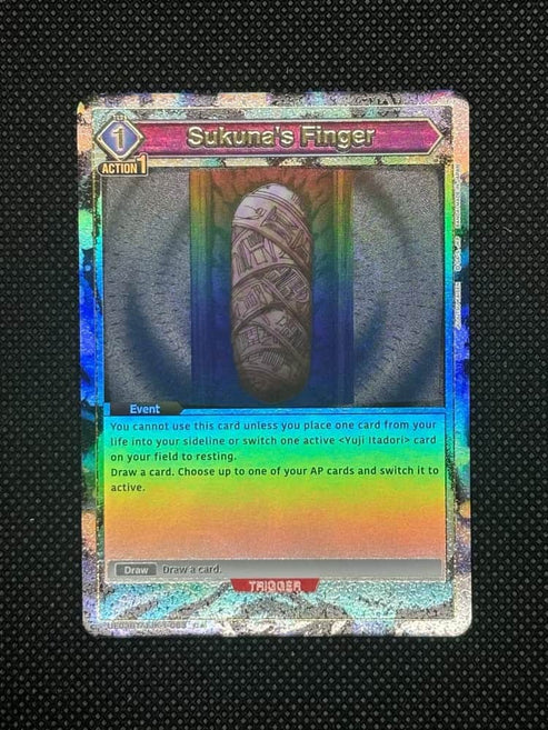 Sukuna's Finger (C*) - Jujutsu Kaisen – Shop Cards USA